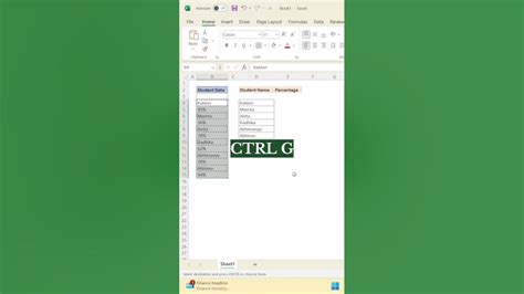 Excel Trick 🔥 Exceltips Exceldataanalytics Exceldataentry Excel