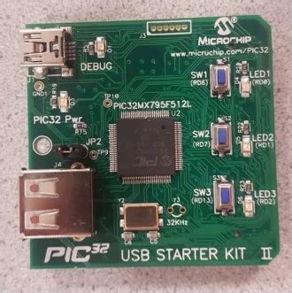 PIC MX F B USB Host Interface For Mass Storage Arduino