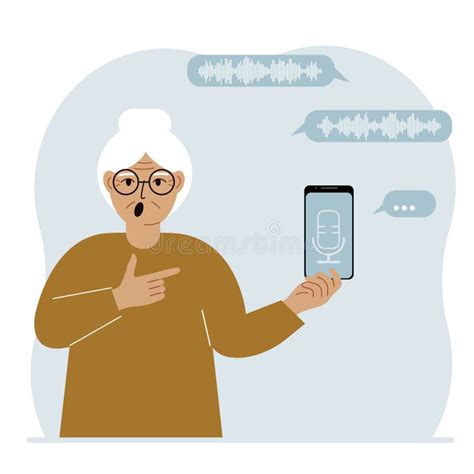Smartphone Voice Assistant Stock Illustrations 3224 Smartphone Voice