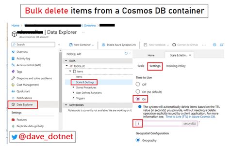How To Bulk Delete All Items In Cosmos Db Container From The Azure Portal Razure