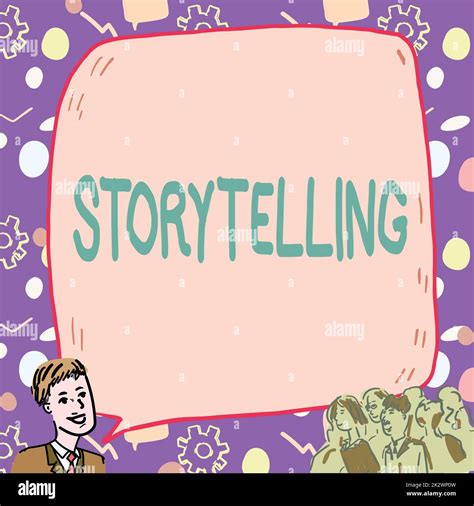 Writing Displaying Text Storytelling Word For Social And Cultural Activity With Theatrical