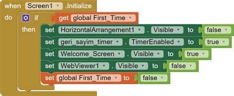 Welcome Screen Problem When Clicked Homepage Button Mit App Inventor