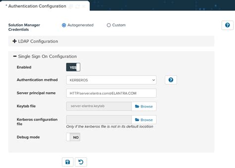 Authenticating With Single Sign On — Solution Manager Administration Guide 91