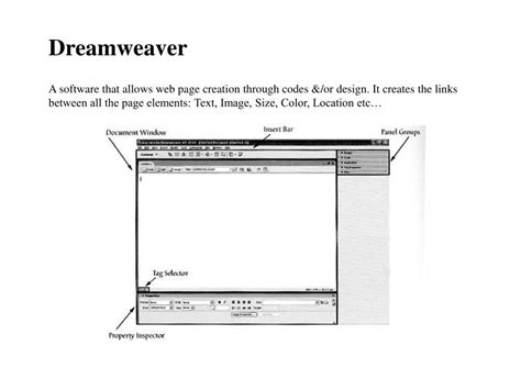 ppt web design fundamentals from html to dreamweaver mastery