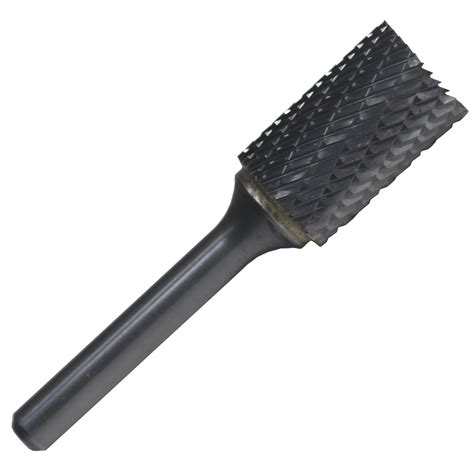 Drill America Cylindrical End Cut Carbide Burr 14 Shank