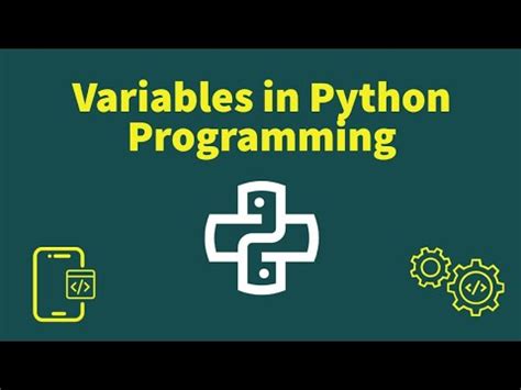 Tutorial Variables In Python Programming YouTube