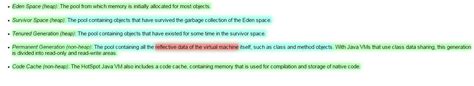 Java Permgen Is Part Of Heap Or Not Stack Overflow
