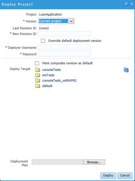 Deploying A Bpm Project