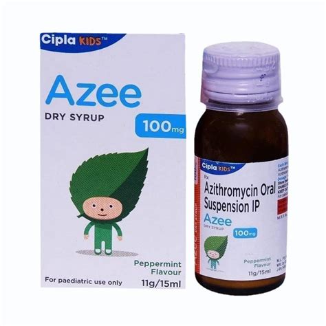 Azithromycin Suspension Syrup Pack Size 100 Ml At ₹ 5046bottle In