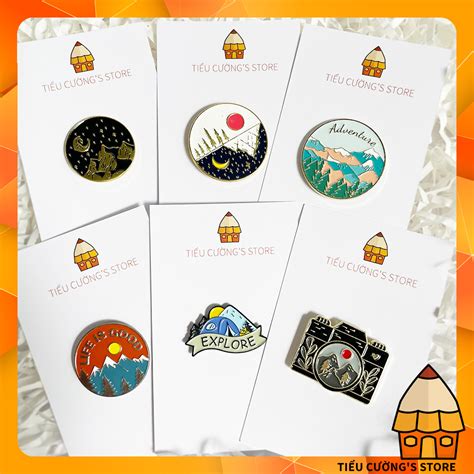 Ghim C I O Enamel Pin Ba L T I Tote M U Du L Ch V Kh M Ph Shopee Vi T Nam