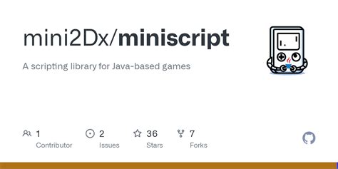 Github Mini2dxminiscript A Scripting Library For Java Based Games