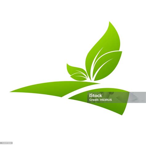 Sekop Pohon Daun Daun Alam Lingkungan Taman Hijau Template Ilustrasi Vektor Desain Ikon