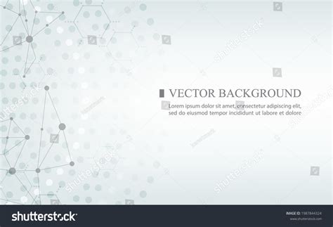 Modern White Technology Backgroundgeometric Vector Wallpaper Stock Vector Royalty Free