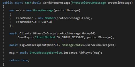 Signalr Xamarin Client Disconnected When Receiving Group Messages Every