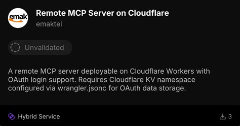 Remote Mcp Server On Cloudflare Mc · Lobehub