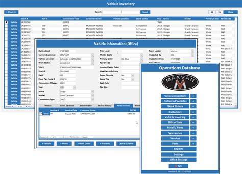 Microsoft Access Database For Adaptive Mobility Systems — Microsoft