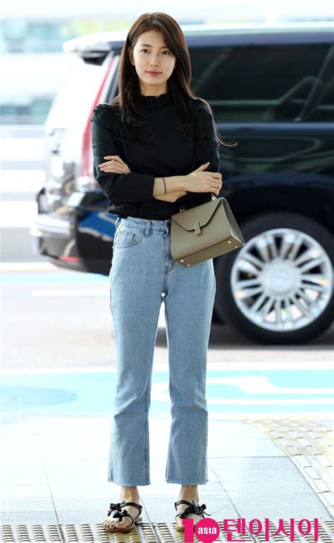Suzy 2018 Suzy Bae Fashion Pop Clothing Baggy Pant Bae Suzy Airport