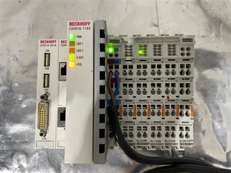 Beckhoff Cx9010 N010 Cx9010 N000 Cx9010 1102 Kl2408 X2 Kl1408x2 Kl9010