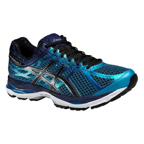 Asics Gel Cumulus 17 Hardloopschoenen Blauw Zwart Heren