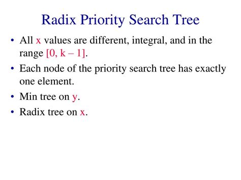 Ppt Priority Search Trees Powerpoint Presentation Free Download Id4209076