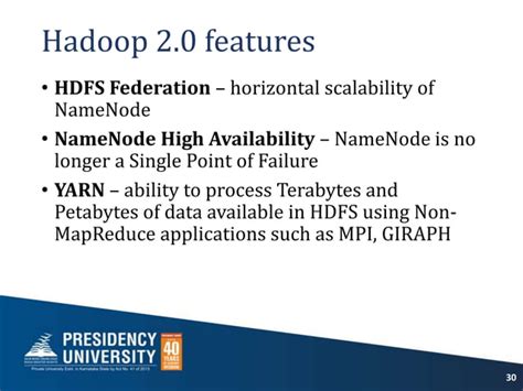 Hadoop Map Reduce From The Subject Big Data Analytics Ppt