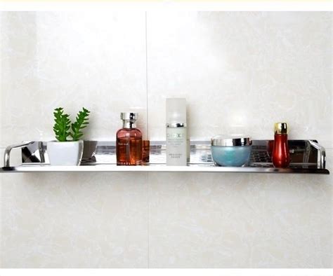 厨房置物架单层免浴室1层卫生间架壁挂不锈钢架打孔调料一层托架虎窝淘