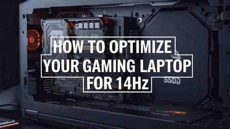 7 Expert Tips How To Optimize Your Gaming Laptop For 144Hz