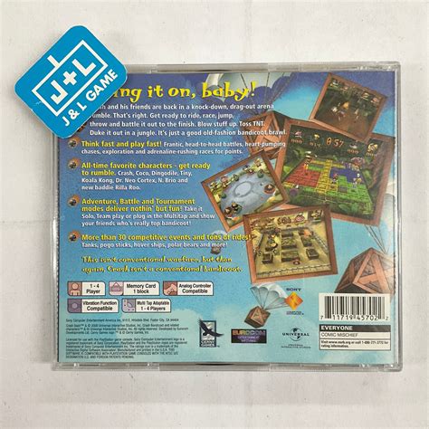 Crash Bash Ps1 Playstation 1 Pre Owned Jandl Game