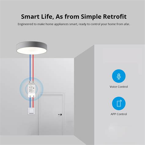 Sonoff Basic R WiFi Wireless Smart Switch Gadgetoo Bd
