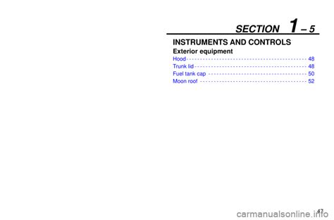 Lexus Ls400 1996 Audio System 1996 Ls400 Exterior Equipment 8 Pages