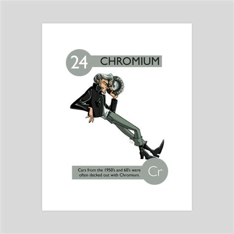 Elements Chromium An Art Print By Kaycie D Inprnt