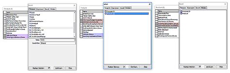 Example Multiple Windows With Multiple Select Dialogs