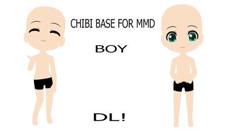Mmd Male Chibi Base By Mmdloid On Deviantart