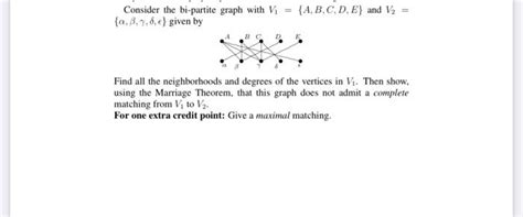 solved consider the bi partite graph with v {0 3 7 8 6}