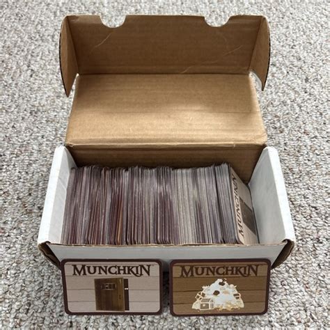 Munchkin Card Game Lot Base With Several Expansions 450 Cards Ebay