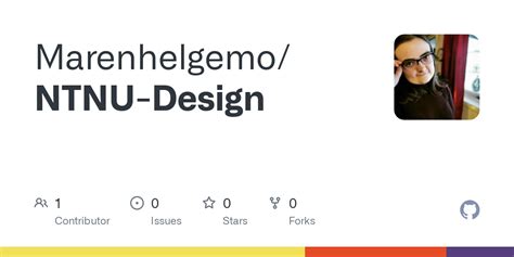 Github Marenhelgemo Ntnu Design