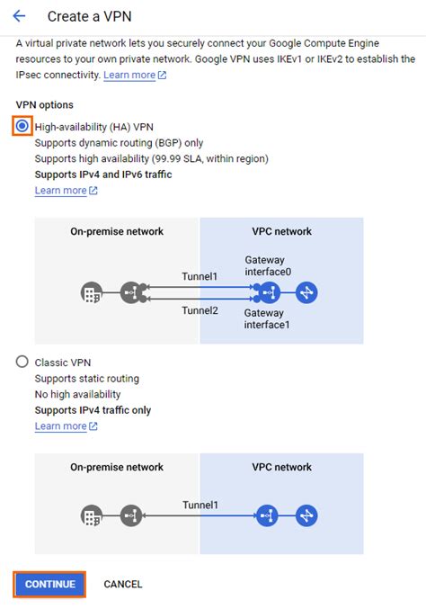 How To Configure An IPsec IKEv Site To Site VPN To A Google Cloud VPN Gateway Using BGP