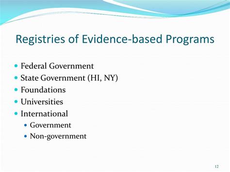 PPT - Understanding Evidence-based Programs PowerPoint Presentation, free download - ID:2514713