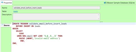 Trigger Syntax · Issue 12831 · Dbeaverdbeaver · Github
