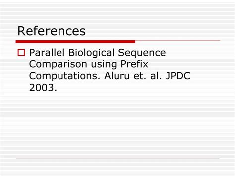 Ppt Parallel Bioinformatics Powerpoint Presentation Free Download Id6006059