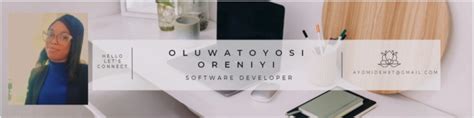 Oluwatoyosi Oreniyi Software Developer Ai Enthusiast Cybersecurity