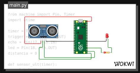 Sensorhc Sr04 Con Led Camilo Sin Lcd Wokwi Esp32 Stm32 Arduino
