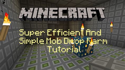 Minecraft Tutorial Super Efficient Automated And Easy To Create Mob