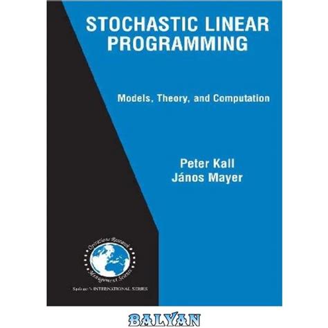 خرید و قیمت دانلود کتاب stochastic linear programming models theory