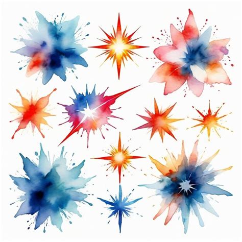 Powers Vector Set White Background Isolated A High Quality Premium Ai