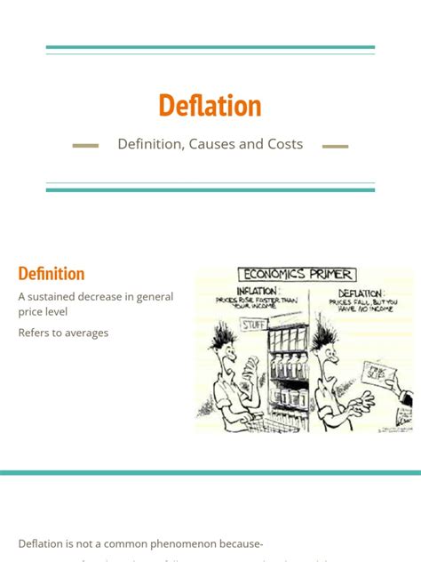 deflation pdf deflation aggregate demand