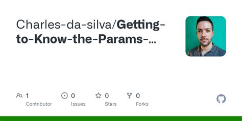 Github Charles Da Silvagetting To Know The Params Parameter Modifier