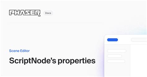 Scriptnodes Properties