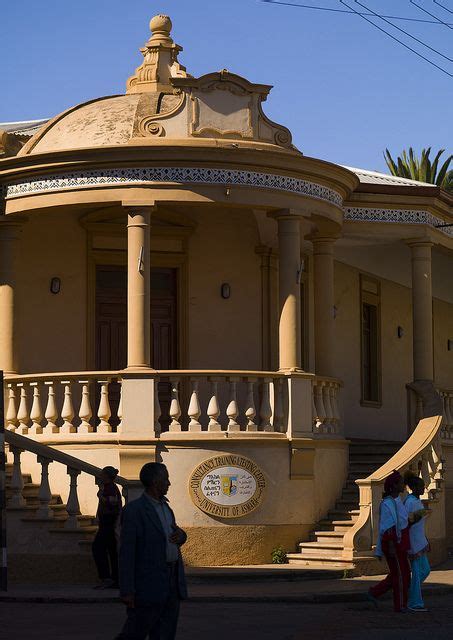University Of Asmara Old Building Eritrea Asmara Eritrea Old Building
