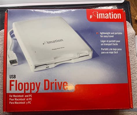 Used Imation Usb Floppy Drive Model D353fue For Macintosh And Pc Systems New In Box Ubb Threads